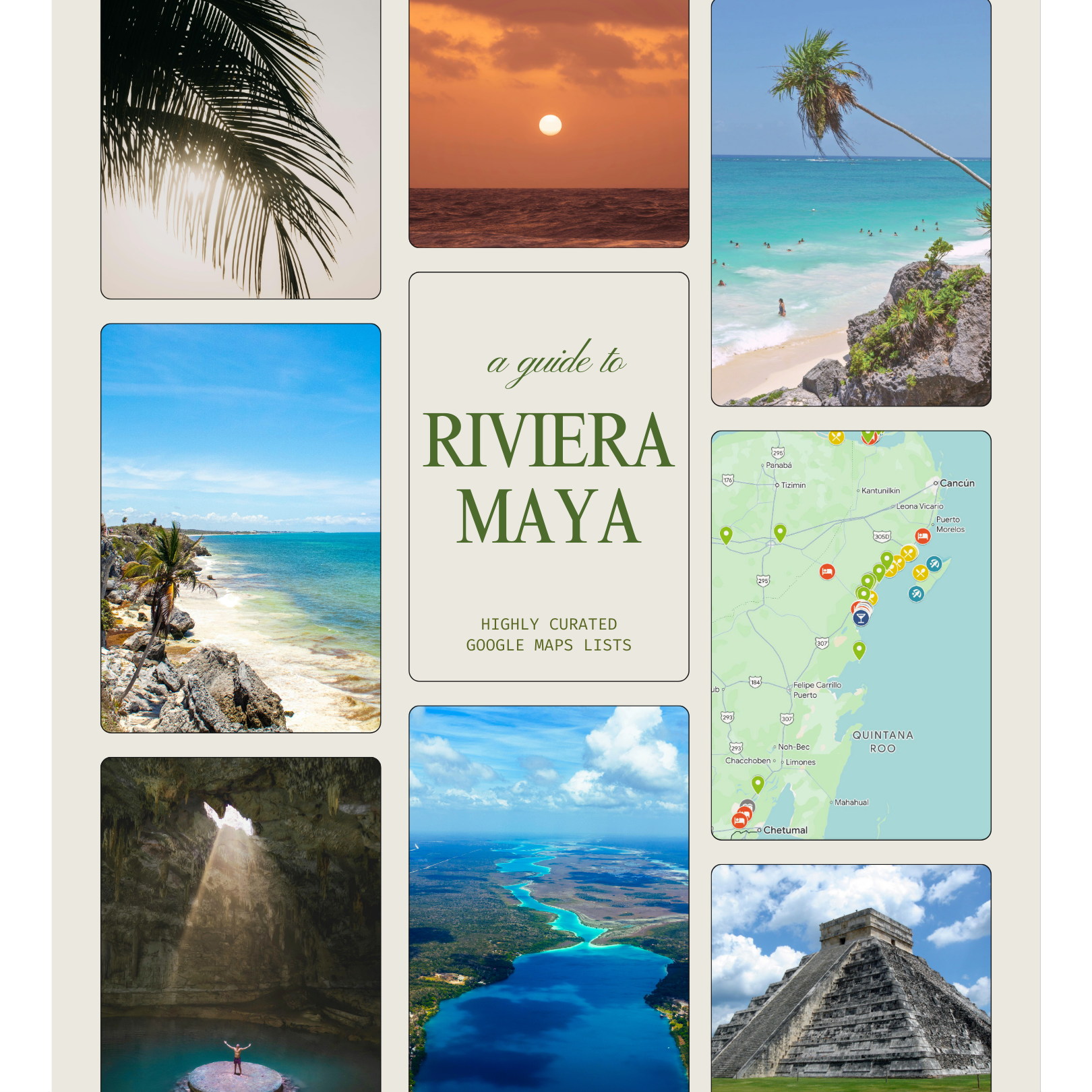 Riviera Maya Travel Guide: Best Things to Do, Eat & Stay – Direct on Google Maps – Boutique Maps